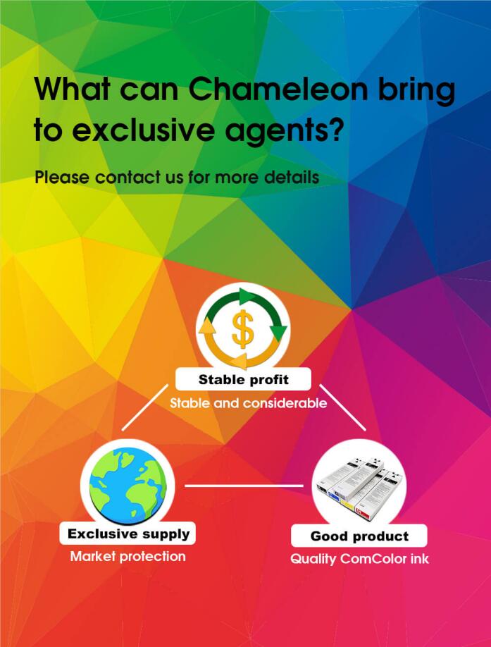 Chameleon is a manufacturer of comcolor ink from China, good supplier ...